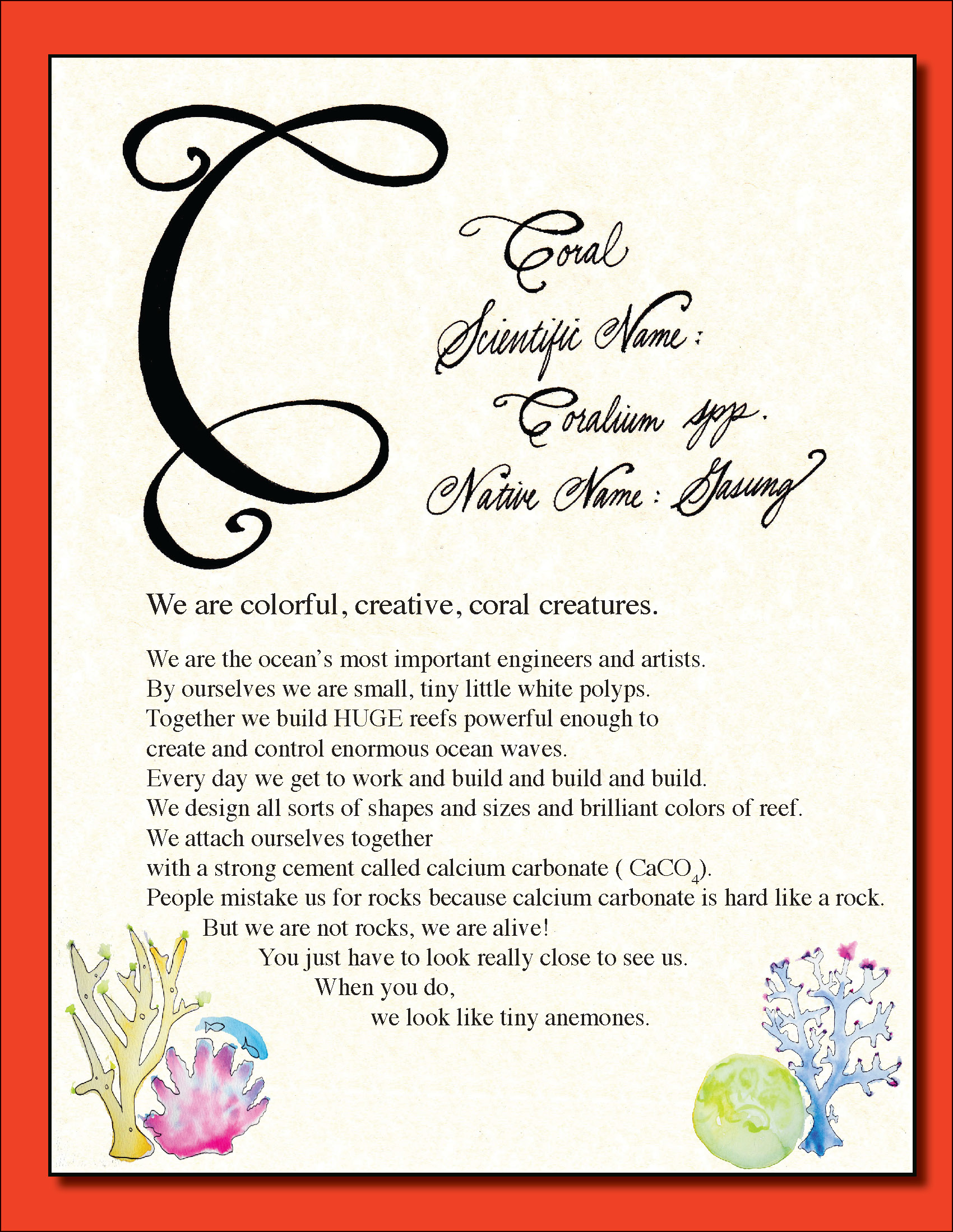 Mermaid Alphabet – Mermaid Scientist